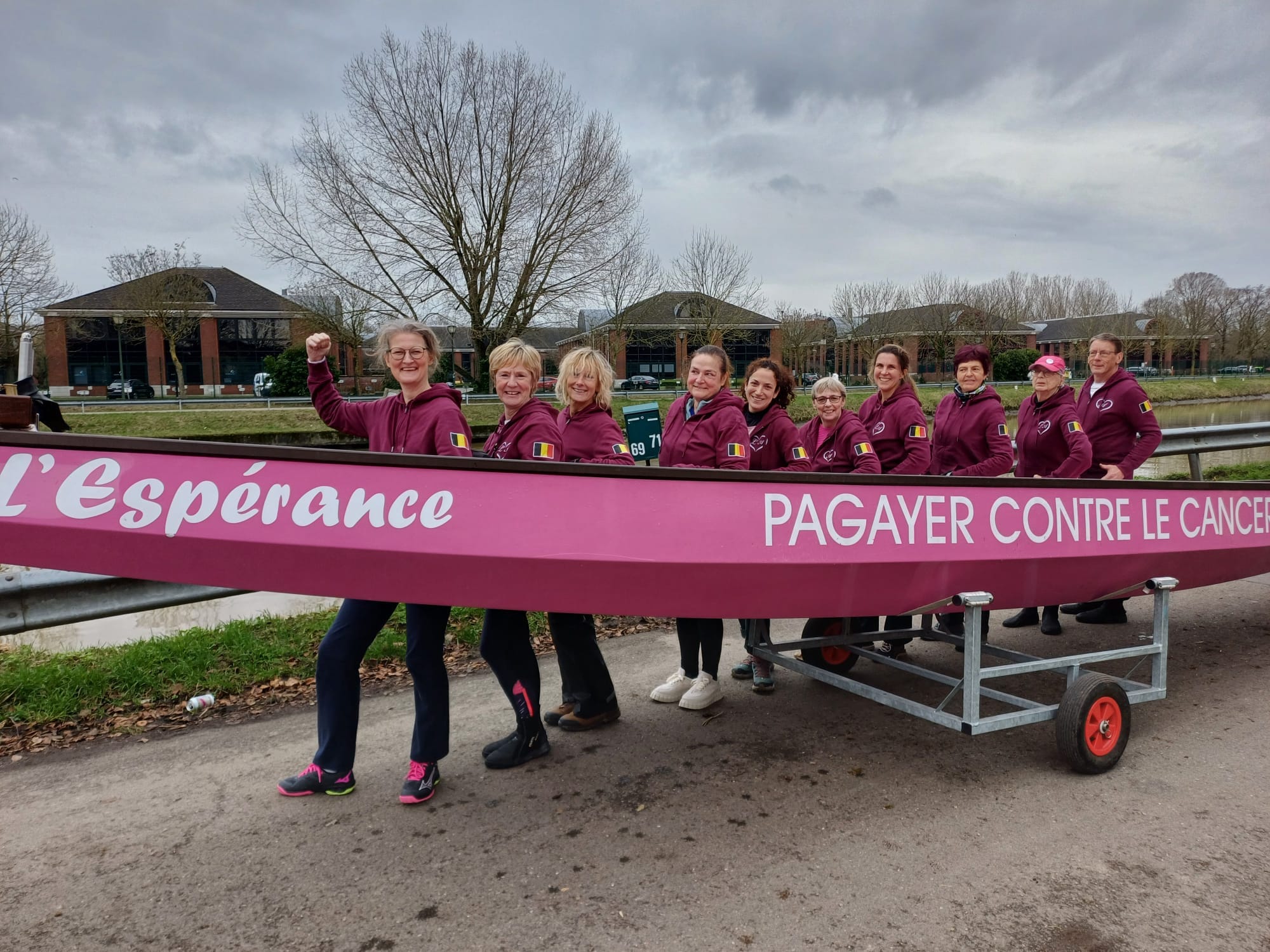 Les Pink Ribbonettes Brussels – Asbl Pagayer Contre le Cancer du Sein